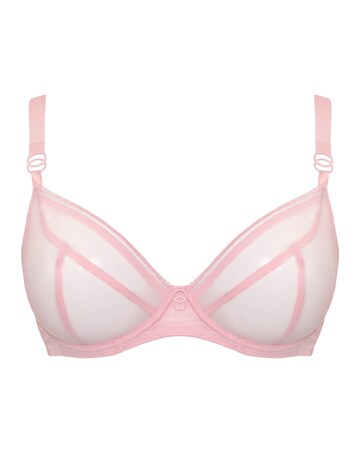 Curvy Kate Lifestyle Plunge Wired Bra Blush Pink | Simply Be