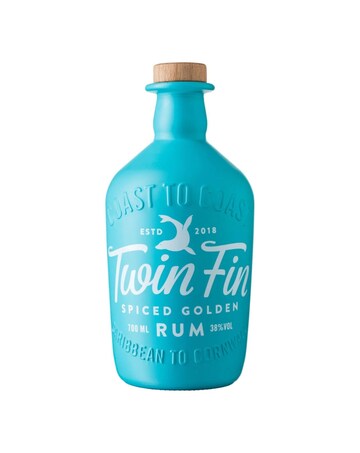 Twin Fin Spiced Golden Rum 70cl | Simply Be