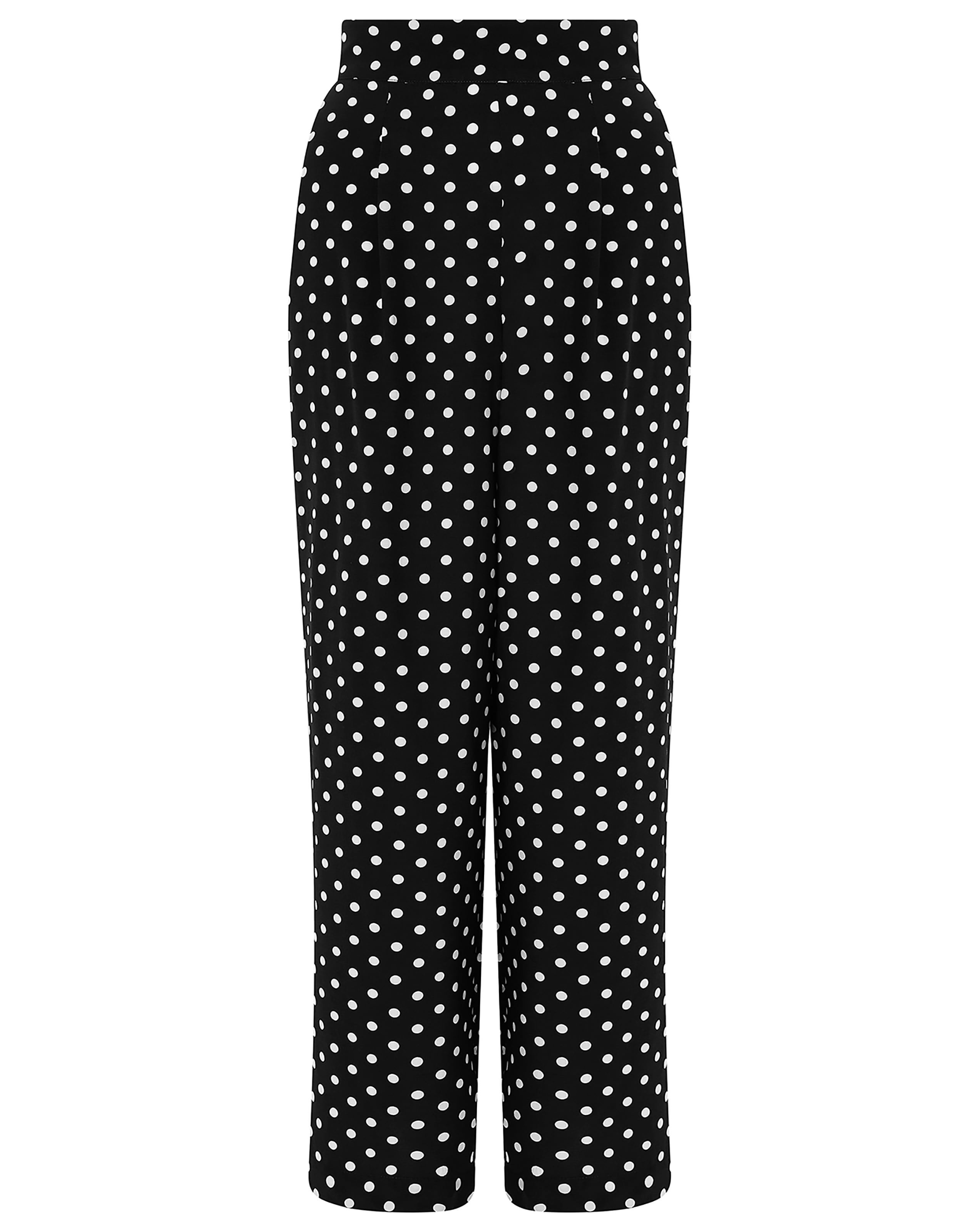 Monsoon SPOT WIDE LEG TROUSER | Simply Be