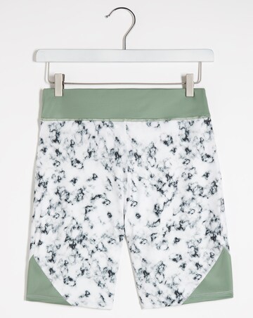 Sustainable Active Marble Shorts | Simply Be