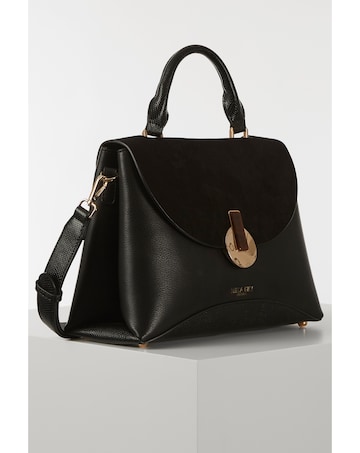 Luella Grey Orla Top Handle Crossbody Bag | Simply Be